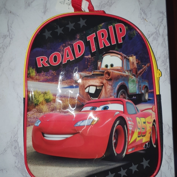 Disney | Other | Disney Pixar Cars Mini Backpack Road Trip Lighting ...